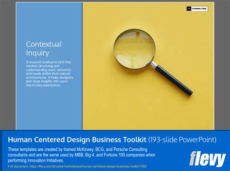 Ppt Human Centered Design Business Toolkit 193 Slide Ppt Powerpoint Presentation Pptx Flevy