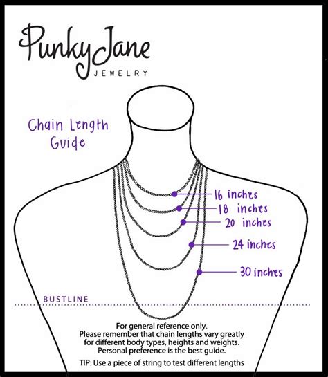 Hey Punky What S The Standard Chain Length Punky Jane Jewelry