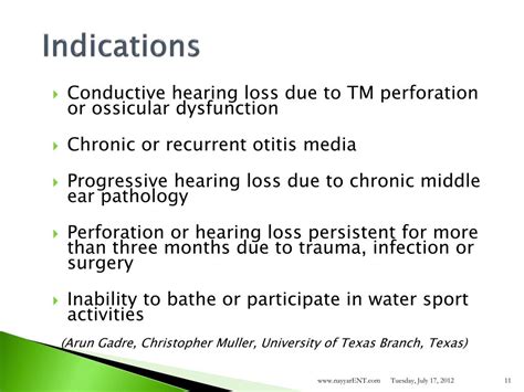 Ppt Principles Of Tympanoplasty Powerpoint Presentation Free