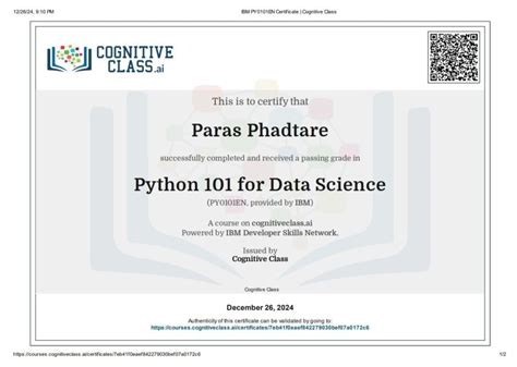 paras phadtare on linkedin python ibm learningjourney codingskills