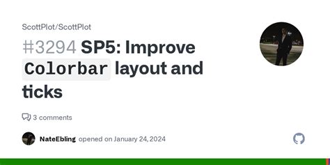 Sp5 Improve `colorbar` Layout And Ticks · Issue 3294 · Scottplot
