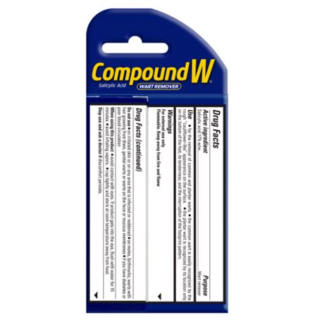 Compound W® Fast Acting Wart Removal Gel Compound W® Wart Removal