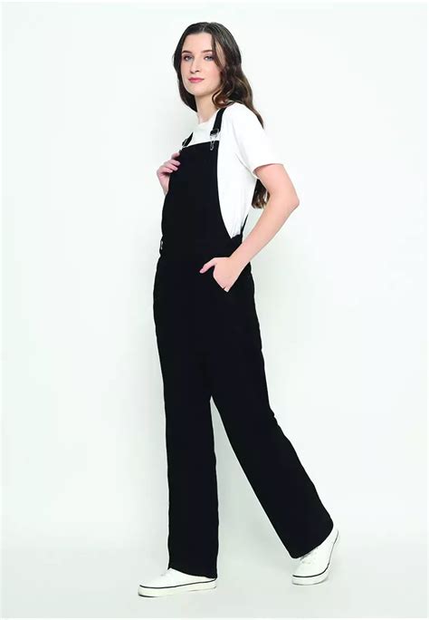 Jual Nuber Nuber Jumpsuit Jeans B01 Hitam Original 2024 Zalora