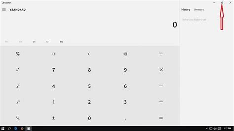 Reducing Calculator Screen Windows 10 Forums
