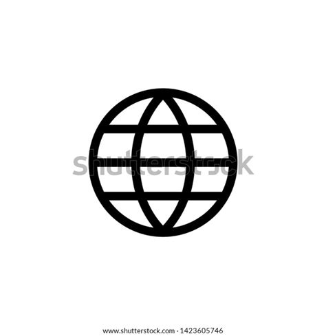 Internet Icon Language Change Button Sign Stock Vector Royalty Free 1423605746 Shutterstock