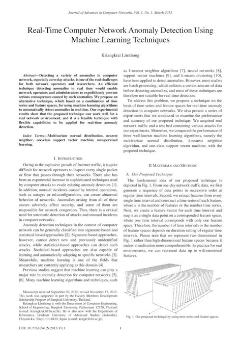 pdf real time computer network anomaly detection … real time