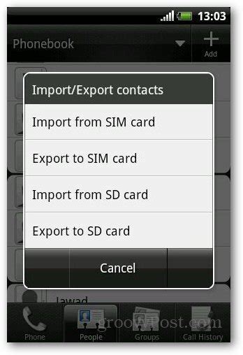 How To Import SIM Contacts In Android