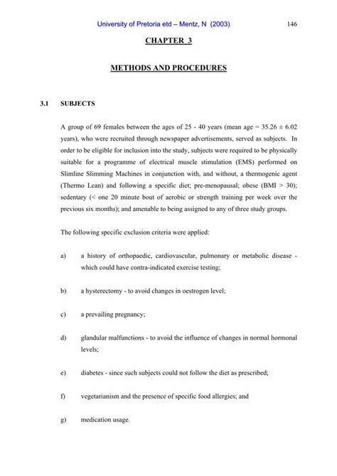 Pdf Chapter 3 Methods And Procedures Dokumentips