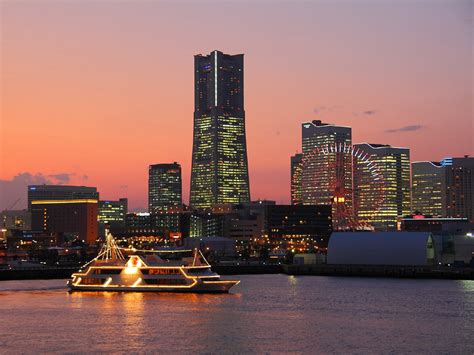 横浜夜景 横浜散歩 横浜の夕景写真