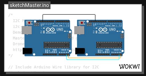 Arduino Master Slave Demo Wokwi Esp32 Stm32 Arduino Simulator