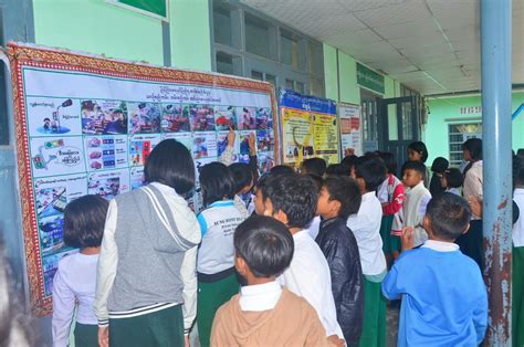 ကလောမြို့ အမှတ် ၅ အခြေခံပညာမူလတန်းကျောင်း၌ စာဖတ်ရှိန်မြှင့်တင်ရေးနှင့် လူငယ်များဗလငါးတန်ဖွံ့ဖ