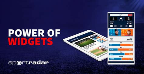 How Data Driven Widgets Enrich The Sports Fans Experience Today And