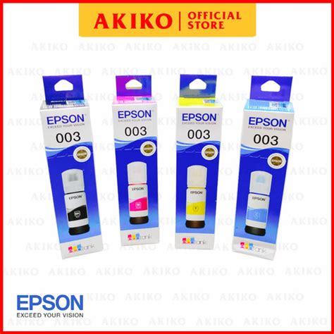 Jual Tinta Epson 003 Biru Kab Pinrang Akiko Indonesia Tokopedia