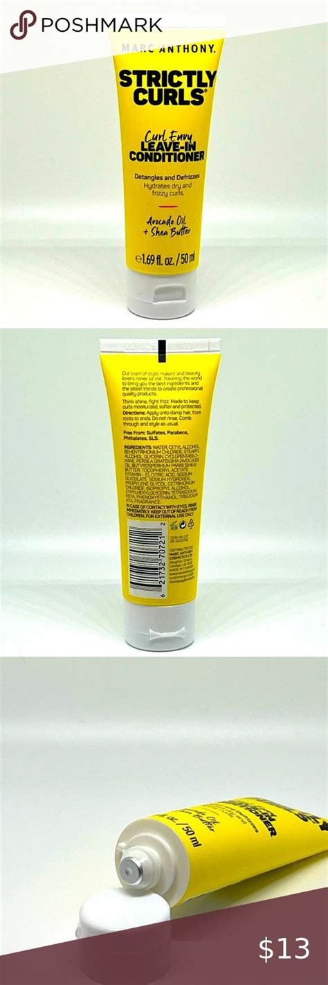 🌟 7 Marc Anthony Strictly Curls Curl Envy Leave In Conditioner Marc Anthony Leave In