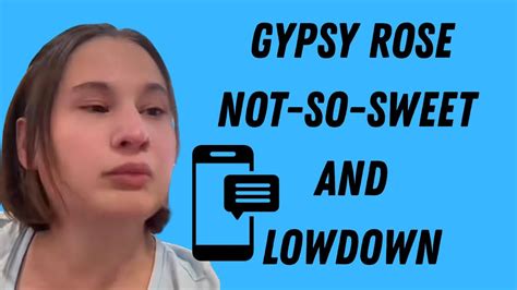Discussing Renelle Smith Gypsy Rose Leaked Text Video Youtube