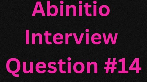 Abinitio Interview Question 14 Denserank Implementation In