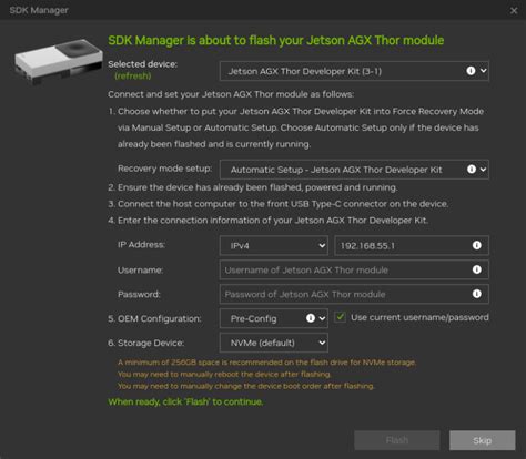 Install Jetson Software With Sdk Manager — Sdk Manager