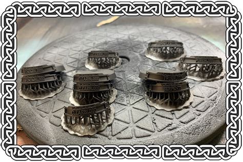 Файл Stl Warcry Warband Nameplates Order Stormcast Eternals Sacrosanct