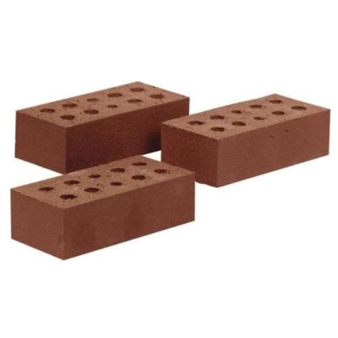 Class B Engineering Bricks Red Perforated 500 Per Pack