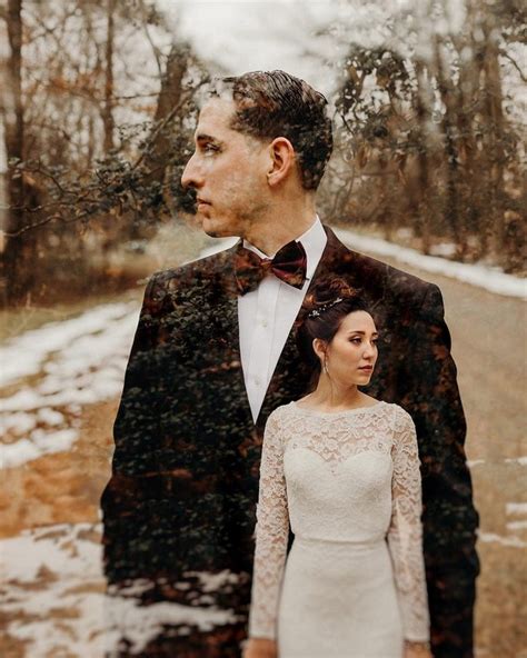 ️ Top 20 Double And Multiple Exposure Wedding Photos