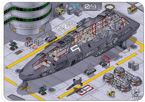 Spaceship Tiger Class By Paul Muad Dib On Deviantart