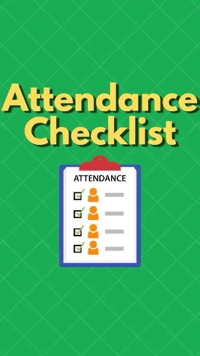Attendance Excel Exceltips Exceltricksmicrosoftexcelfinanceaccountingspreadsheets