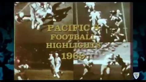 1969 Pacific 8 Conference Football Highlights Film Pac 12 Network