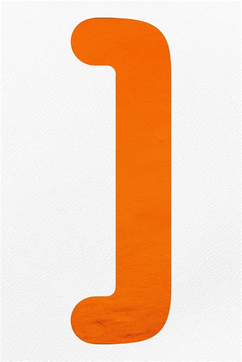 Orange Square Bracket Sign Illustration Free Photo Illustration