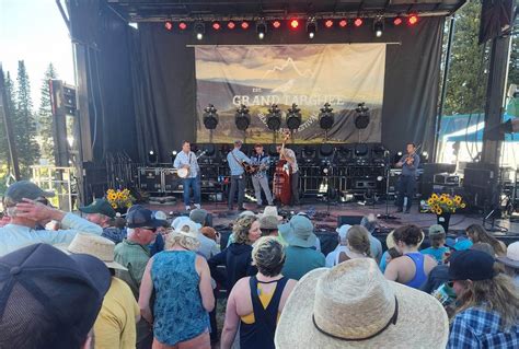 The 2023 Targhee Bluegrass Festival The Lodge Bronze Buffalo Ranch