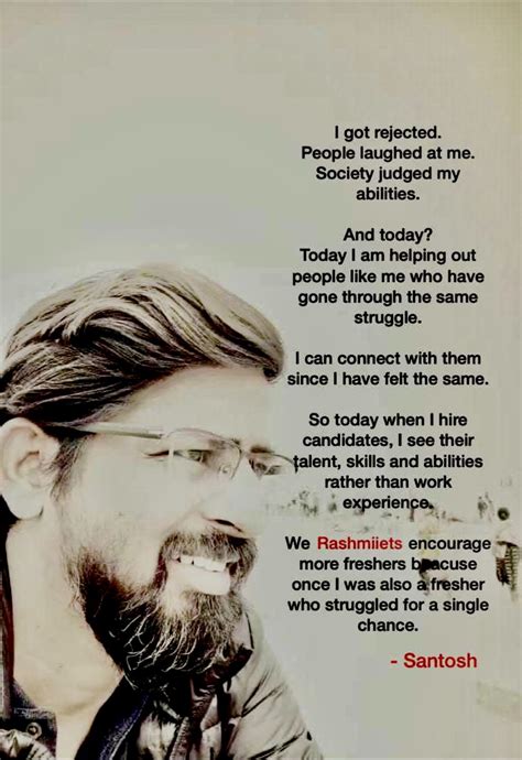 Santosh Prasad On Linkedin Rejection Is The First Step Of Success