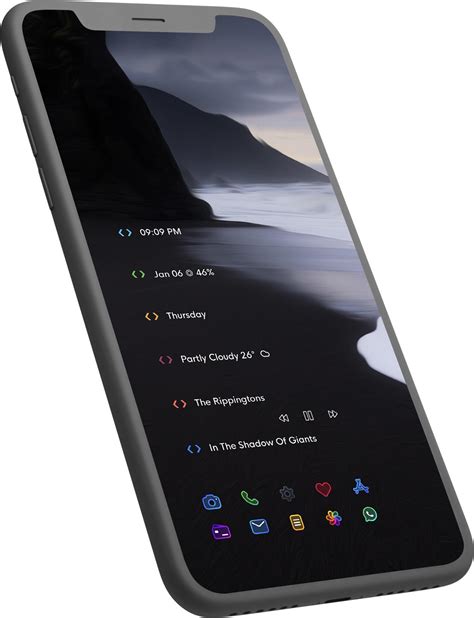 Setup Dark Mode Homescreen Widget IOSthemes