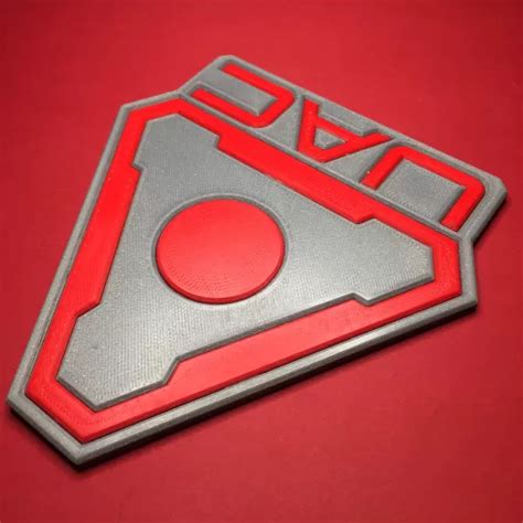 Doom Uac Logo Coaster 3d Printing Model Threeding
