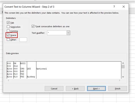 how to separate information in excel spreadcheaters