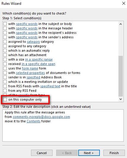 Fix Outlook Server Side Rules Not Working Easy Fixes