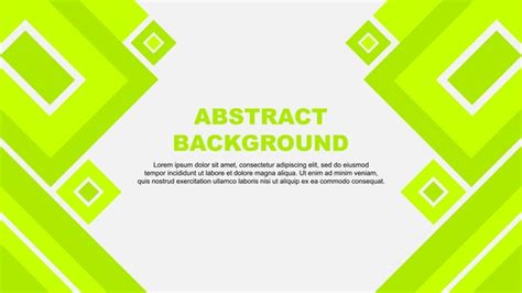 추상 배경 디자인 템플릿 추상 배너 벽지 터 일러스트레이션 라임 그린 만화 프리미엄 벡터