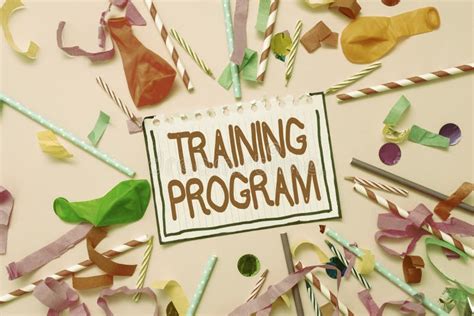 Handwriting Text Training Program Business Concept Learn Specific Knowledge Or Skills To