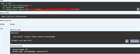 local rest api 的请求放到命令行或者python执行报错 疑问解答 Obsidian 中文论坛