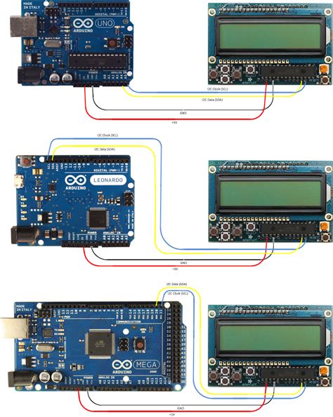Adafruit RGB LCD W Shield Kit Connection To Arduino Uno Arduino