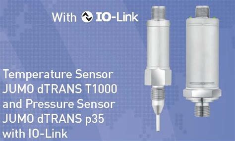 Temperature And Pressure Sensor With Io Link