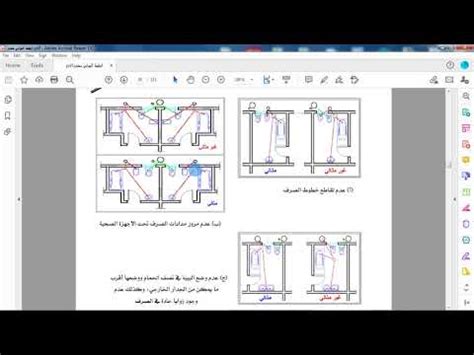 شرح مادة انظمة المباني تركيبات صحية وكهربائية المحاضرة الثانية