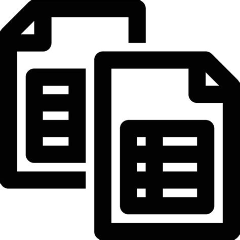 Structured Data Data Table Outline Icon 59379202 Vector Art At Vecteezy