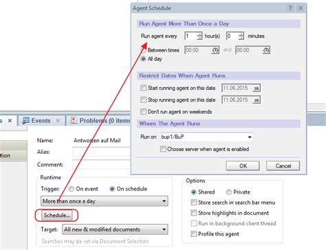 Lotusscript How The Scheduled Agent In Lotus Domino Can Run At Some