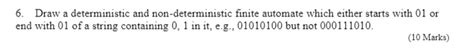 Solved Draw A Deterministic And Non Deterministic Finite Chegg