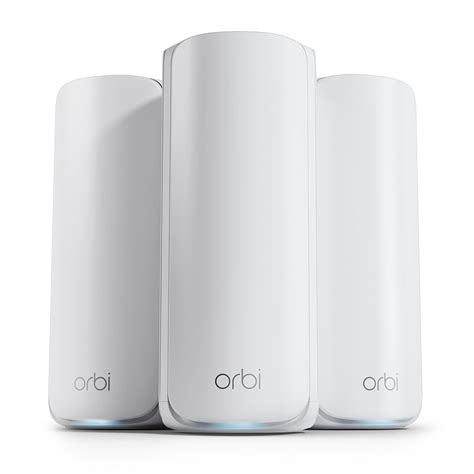 Netgear Orbi 870 Series Tri Band Wifi 7 Mesh System Rbe873 Router 2 Satellite Extenders