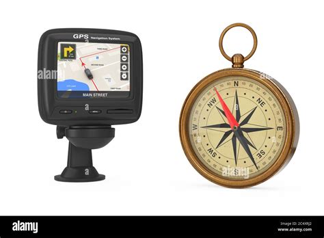 Navigation And Global Positioning System GPS Device With Navigation