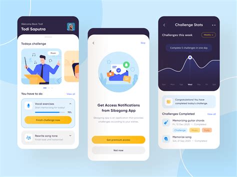 Challenge App Sibagong UI Design By Sayyid Ahsan On Dribbble Challenge App Sibagong UI Design By Sayyid Ahsan On Dribbble