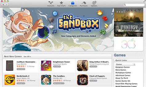 The Sandbox Featured On Mac App Store Pixowl Mobile Games Studio