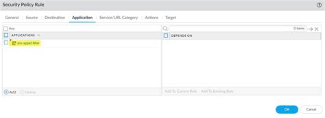 Update Your Security Policy Rulebase For Ace App Ids
