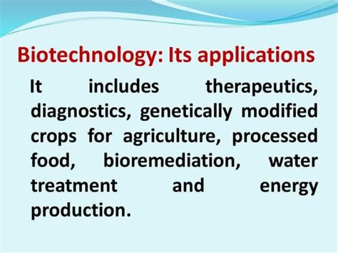 11 Biotechnology And Its Applications 1 Pptx