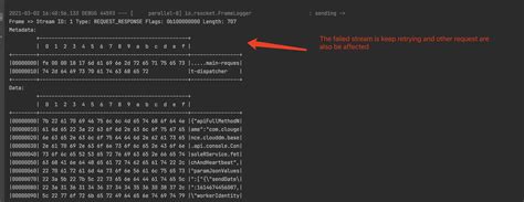 spring rsocket client send unexpected data whose payload is wrong when